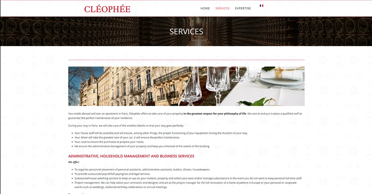 Services - Cléophée